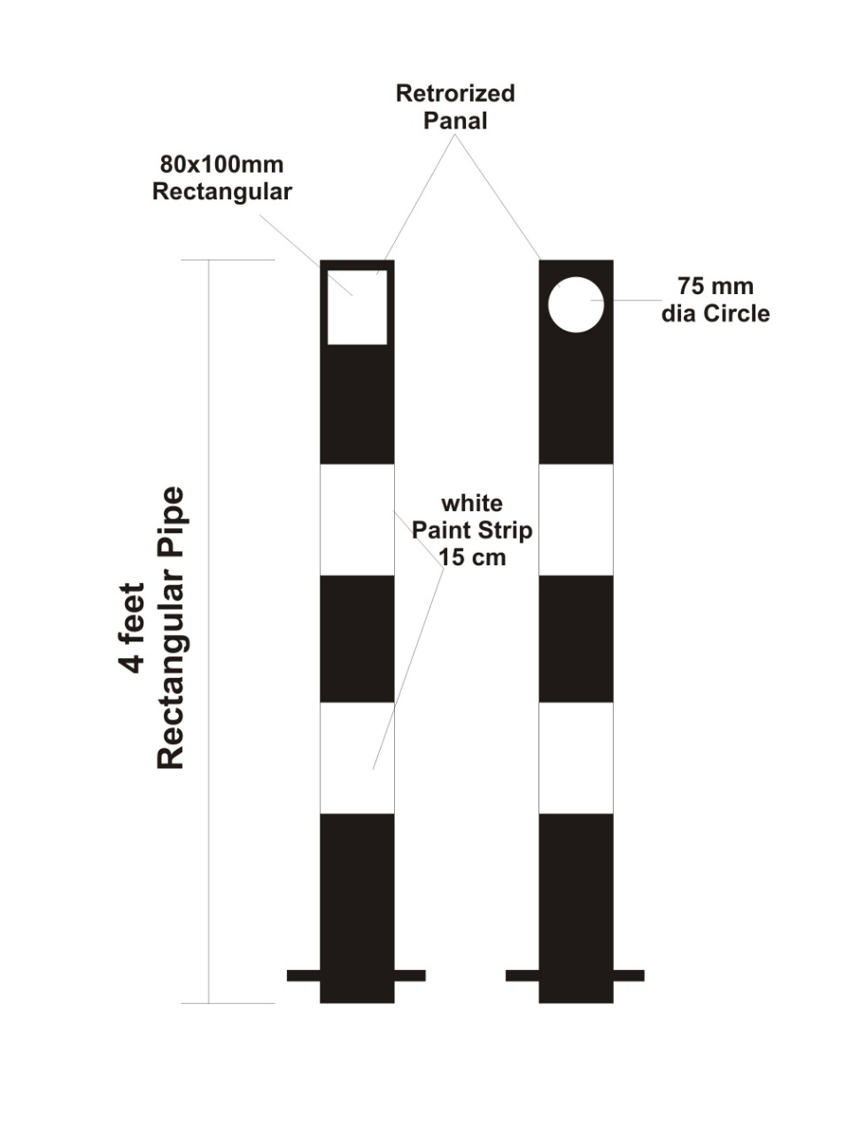 Alcolite- Delineators Manufacturer, Supplier, Dealer in Delhi, India